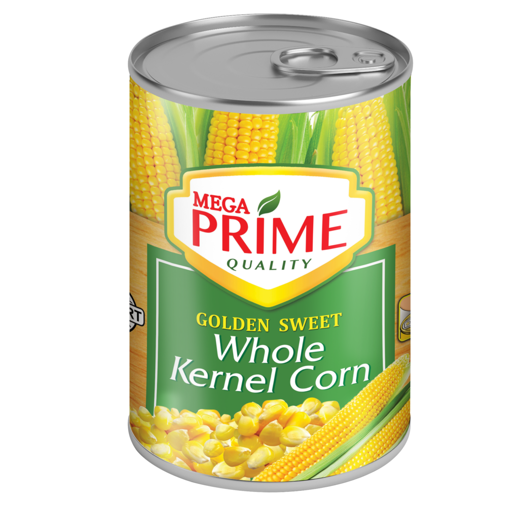 Mega Prime Whole Kernel Corn - Mega Prime Foods Inc.