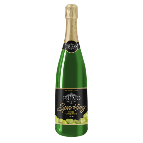 Primo White Grape Sparkling Juice - Mega Prime Foods Inc.